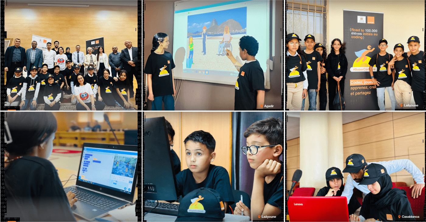 Lancement des hackathons régionaux du programme Super Codeurs Academy ...