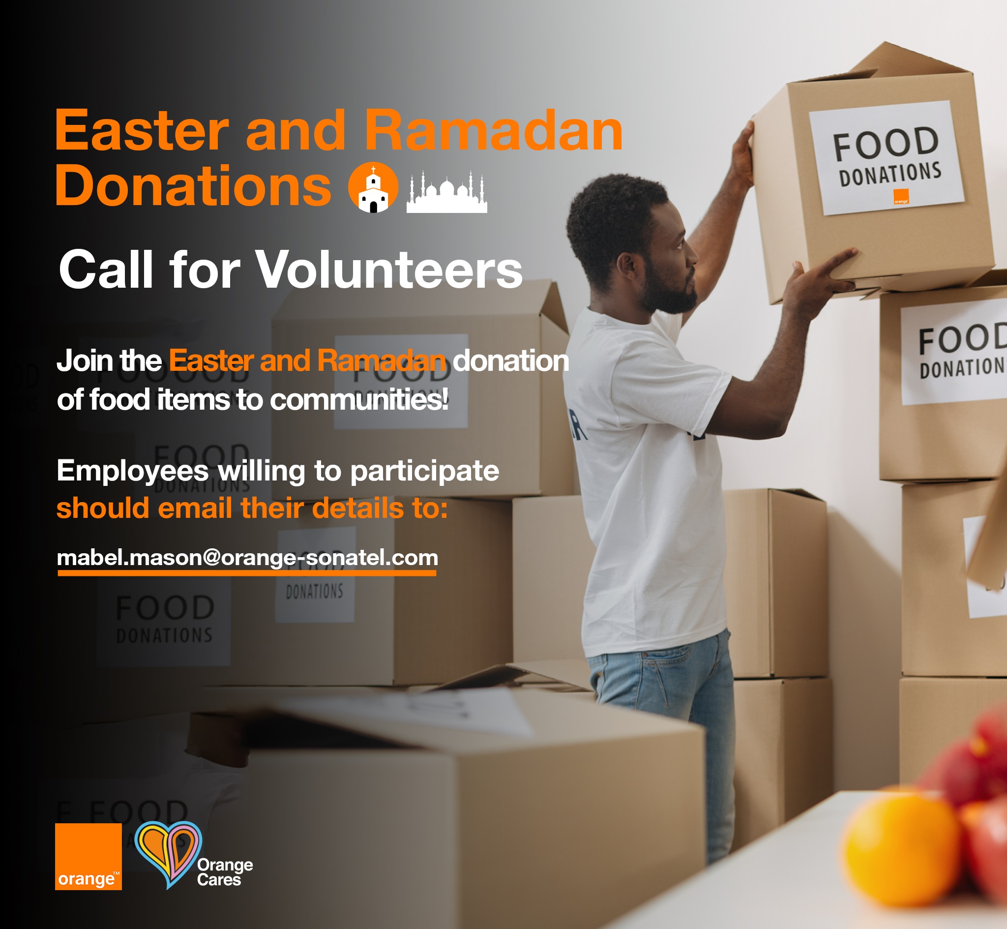 Easter and Ramadan 2024 Community Donations | Orange Engage for Change