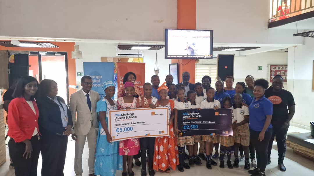 WikiChallenge Award Presentation | Orange Engage for Change