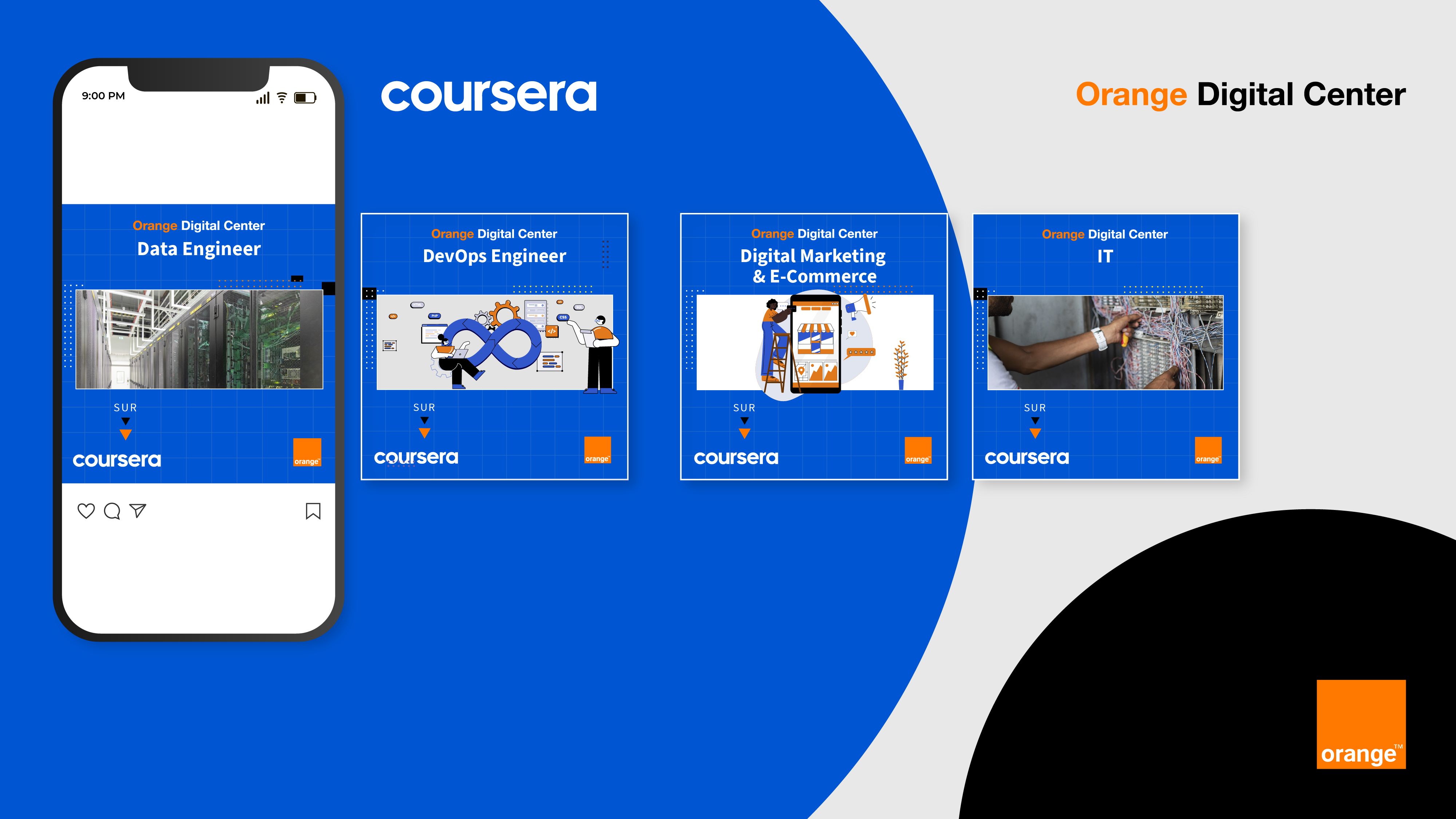 13 Training Courses Certificates | Orange Engage for Change
